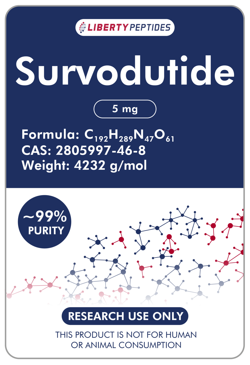 Survodutide (5mg) - Liberty Peptides